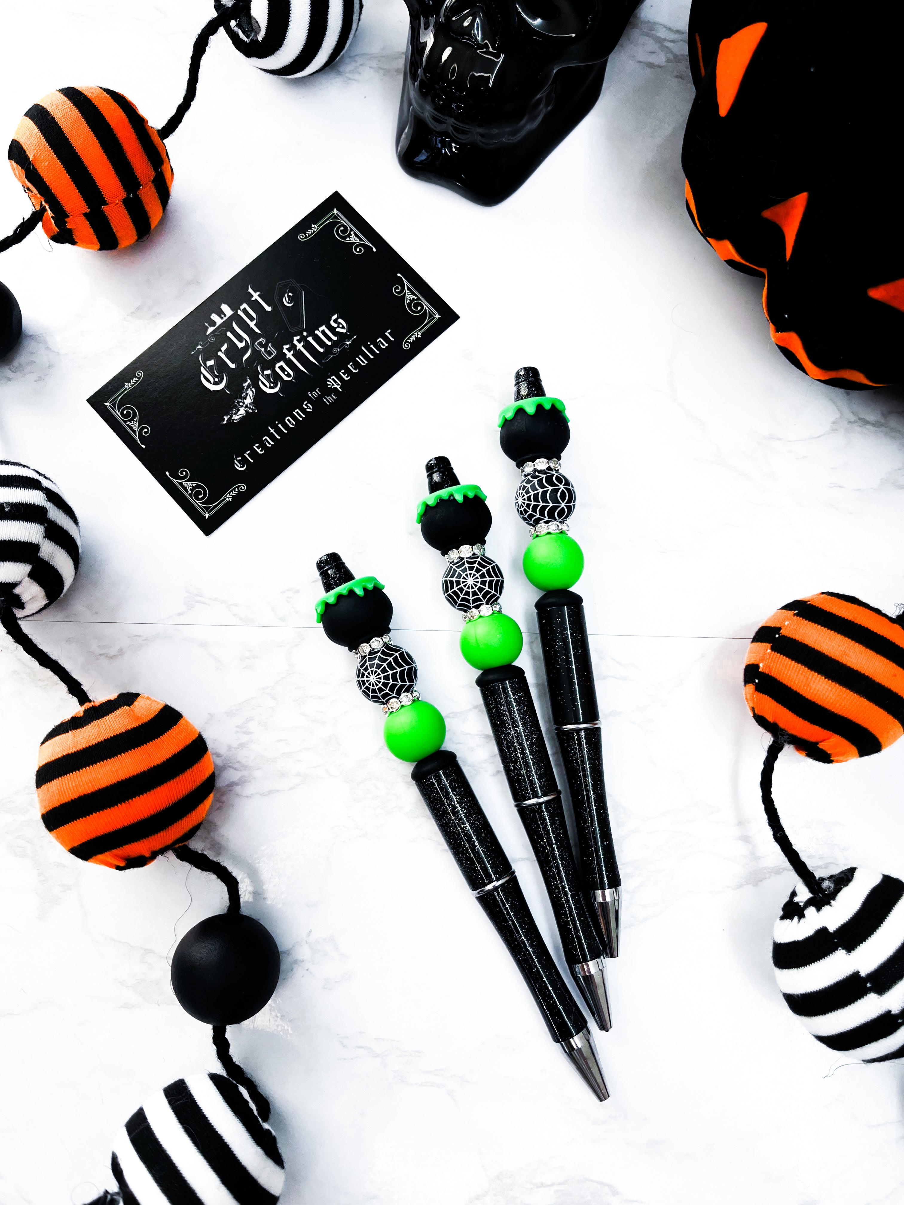 Witch's Cauldron | Beaded Pen – Crypt and Coffins